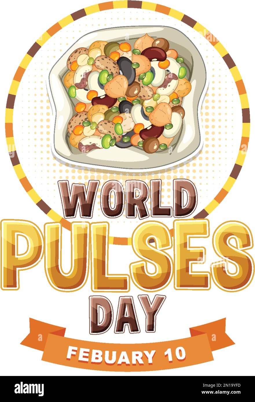 World Pulses Day Banner Design illustration Stock Vector Image & Art ...