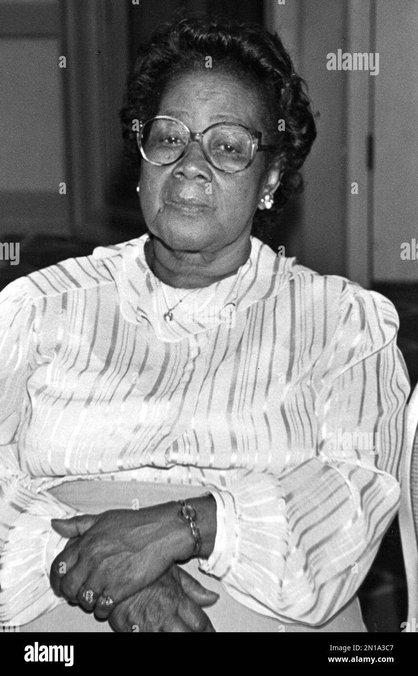 Beulah Mae Donald of Mobile, Ala., whose son Michael was killed by two ...