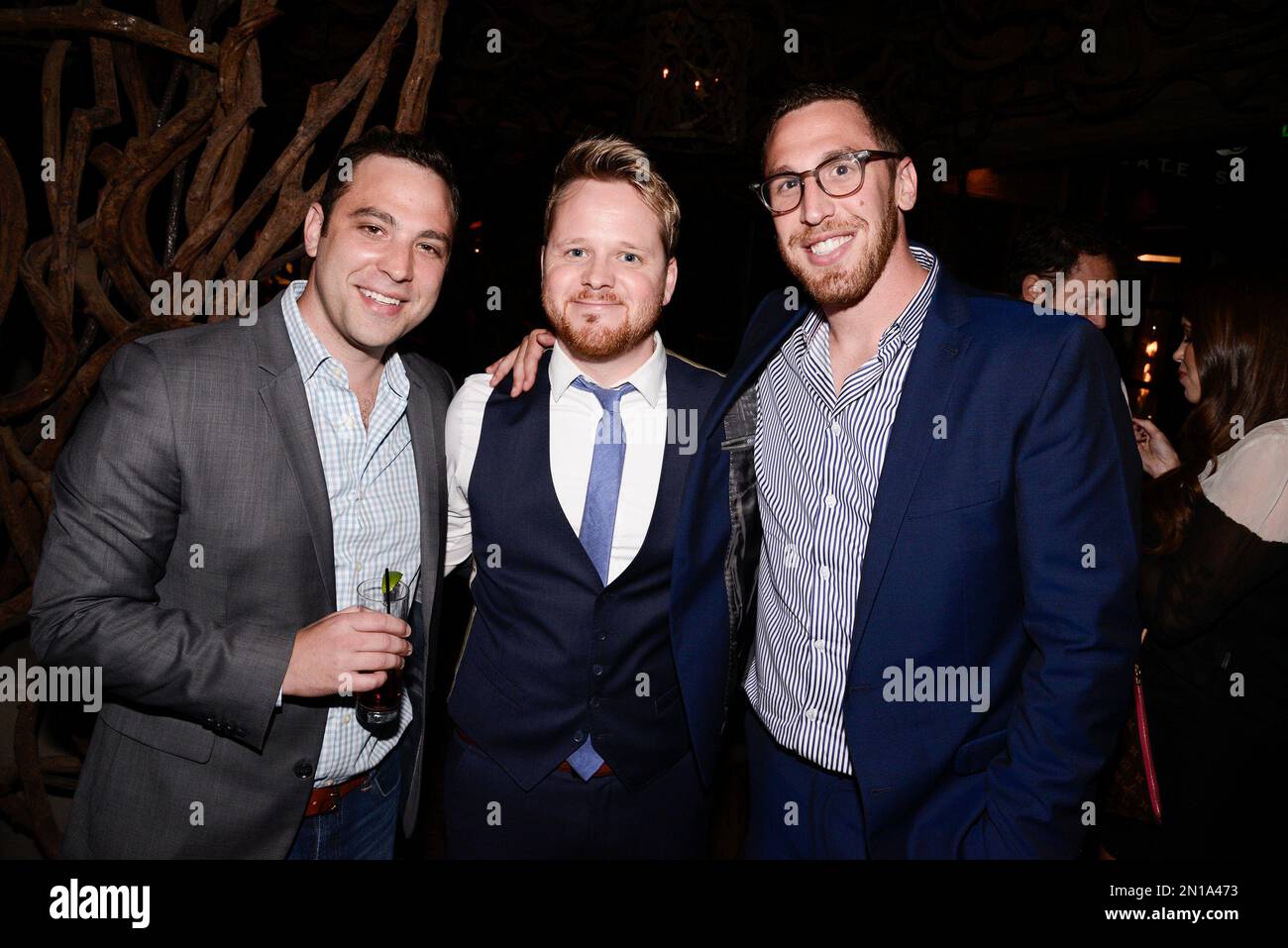 From left to right, Grandma's House Entertainment co-founder and ...