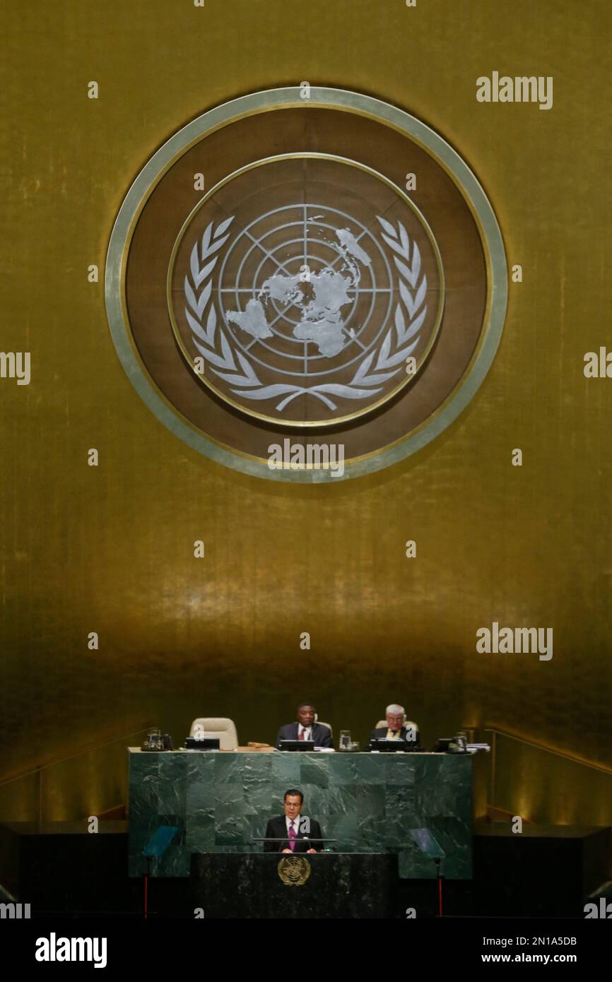Prince Moulay Rachid of Morocco speaks during the 70th session of the ...
