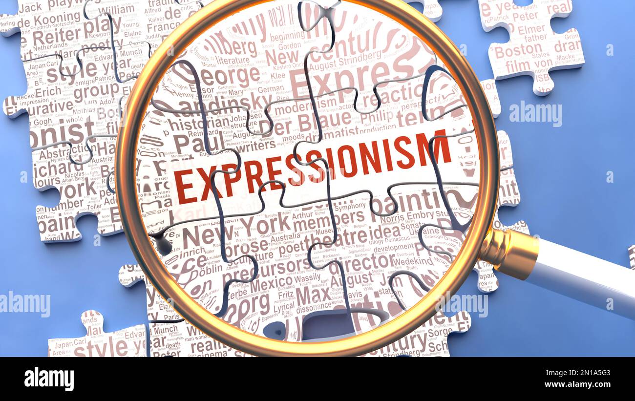 Expressionism being closely examined along with multiple vital concepts ...