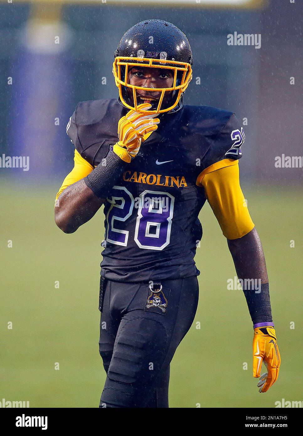 East Carolina 's Josh Hawkins (28) during the second half of an NCAA ...