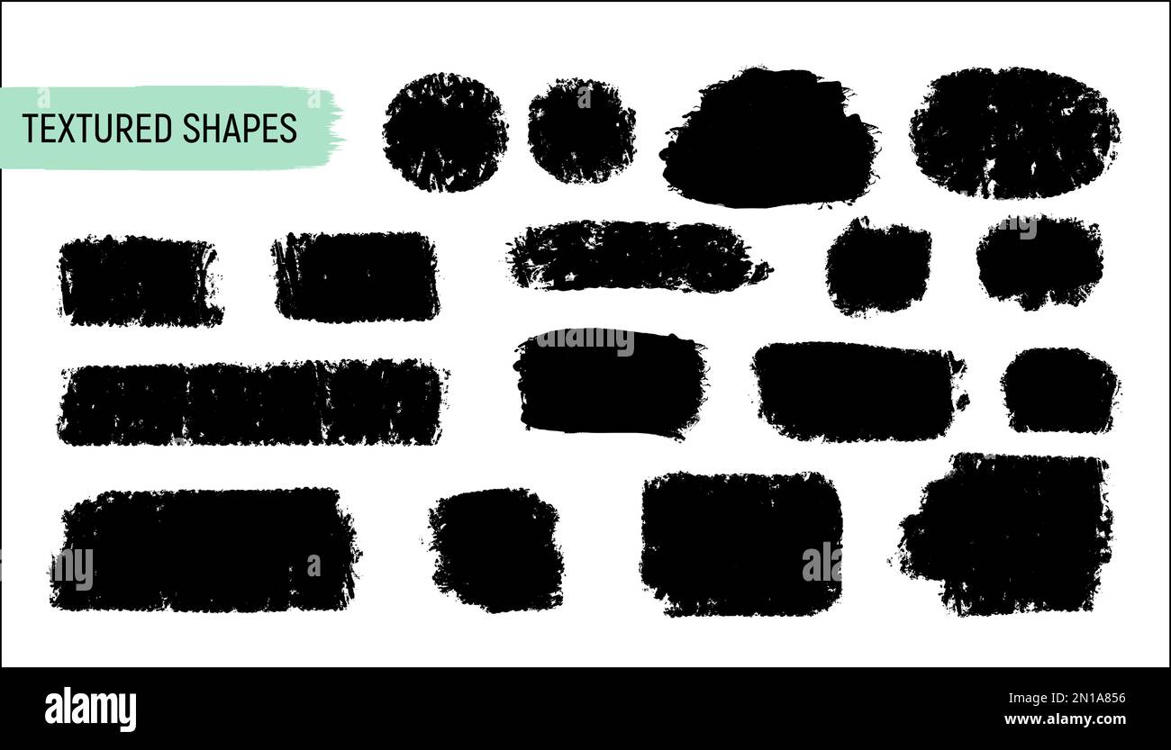 Vector organic shape paint stroke Stock Vector Images - Alamy