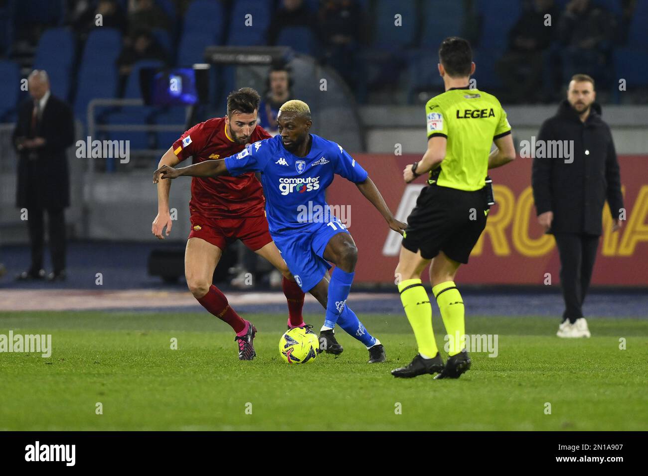 Jean-Daniel Akpa Akpro of Empoli F.C. during the 21th day of the Serie ...