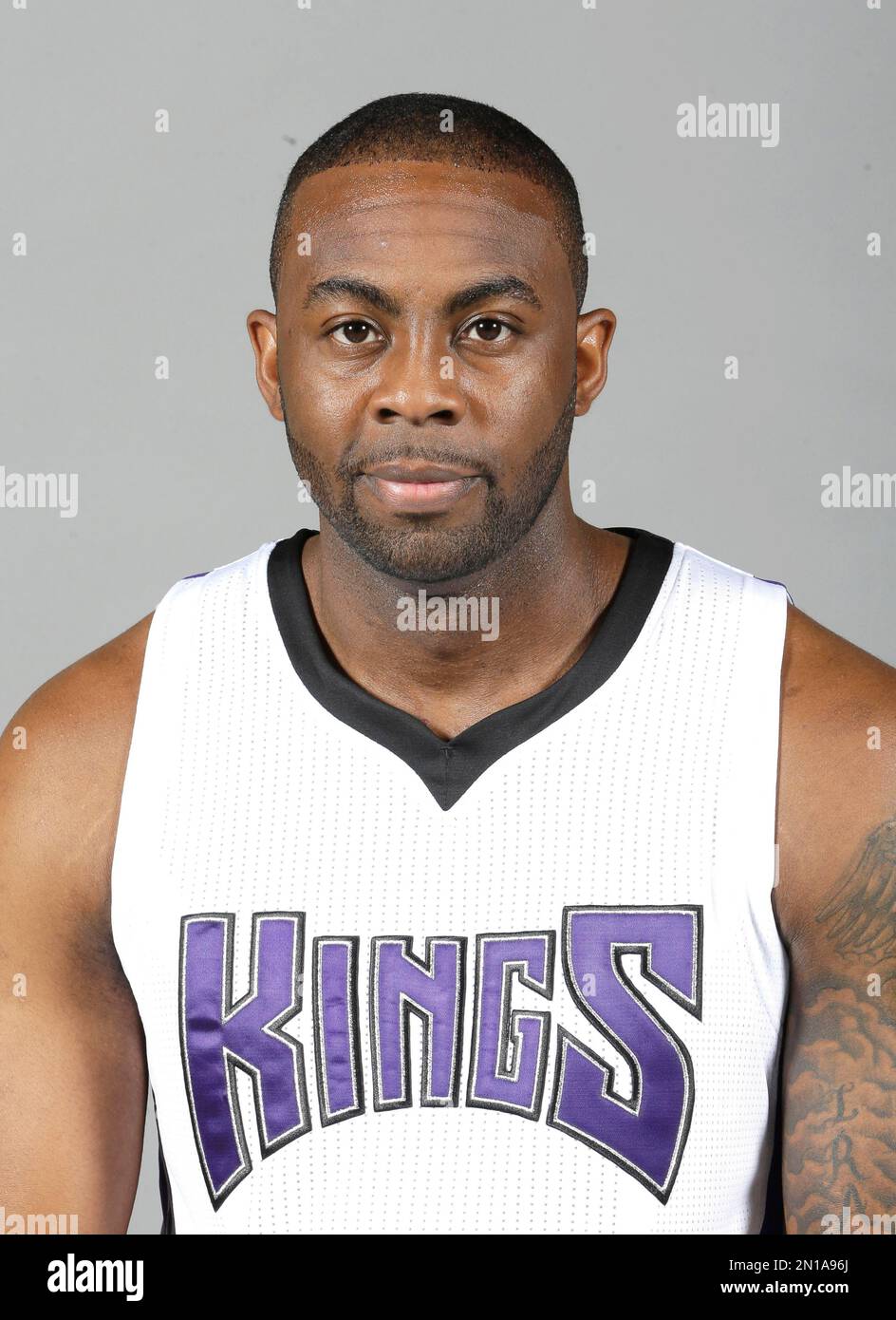 Sacramento Kings guard James Anderson at the Kings Media Day in ...