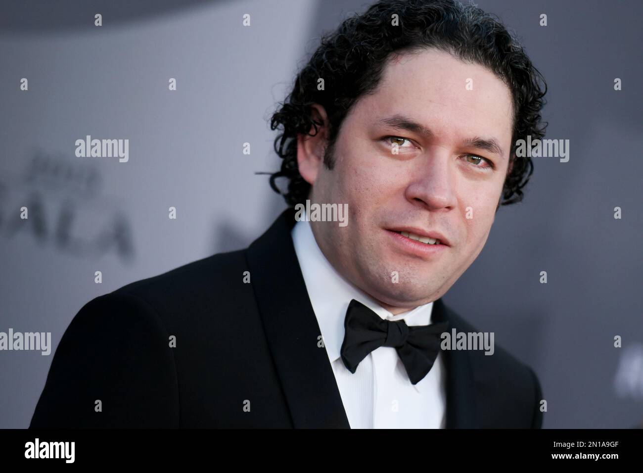 Conductor Gustavo Dudamel arrives at the Los Angeles Philharmonic 2015/ ...