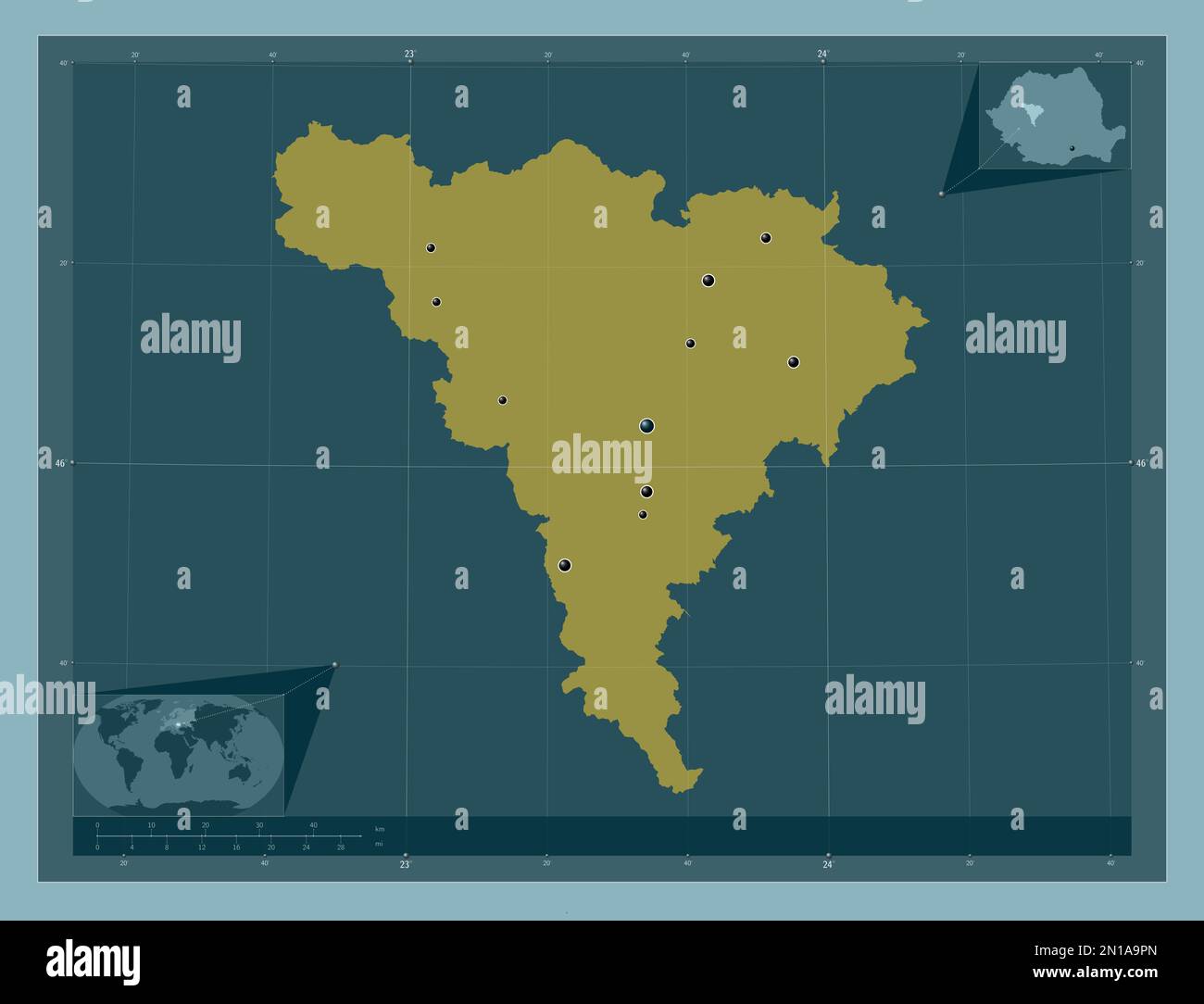Mures romania europe map hi-res stock photography and images - Alamy