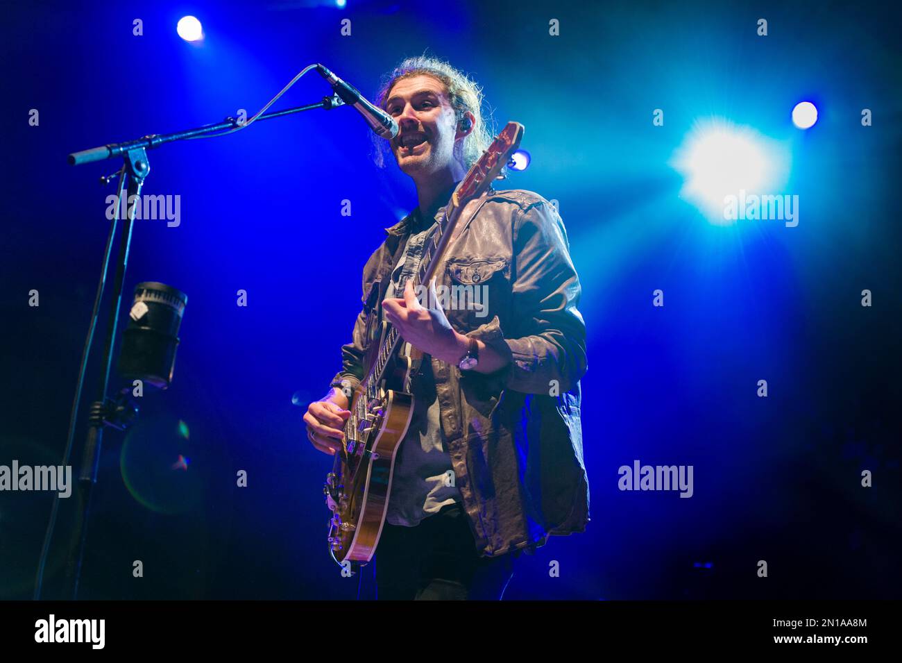 Recording artist Hozier performs in concert at Radio City Music Hall on ...