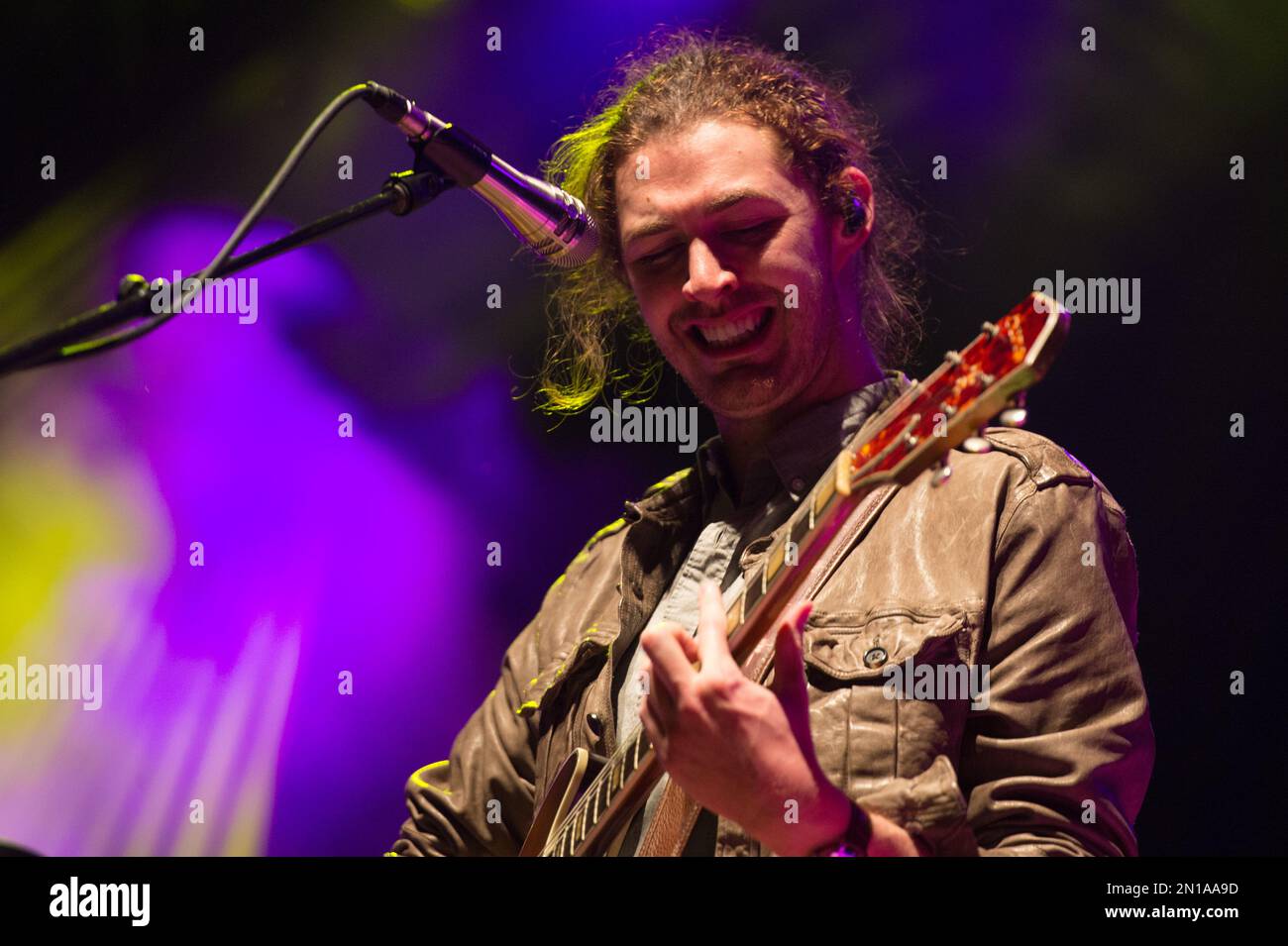 Recording artist Hozier performs in concert at Radio City Music Hall on ...