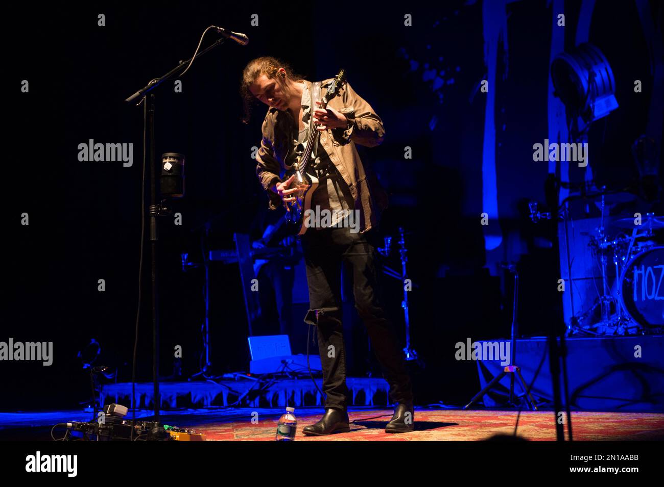 Recording artist Hozier performs in concert at Radio City Music Hall on ...