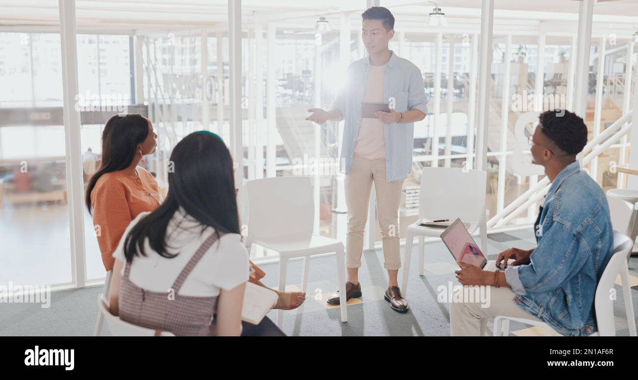 asian, asian man, audience, brainstorming, business, business meeting ...