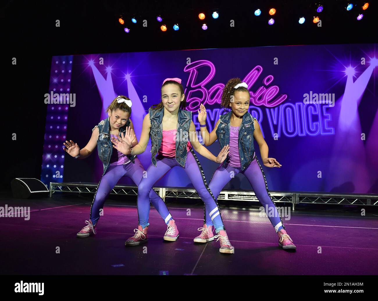 IMAGE DISTRIBUTED FOR MATTEL - Kaycee Rice and friends perform for fans ...