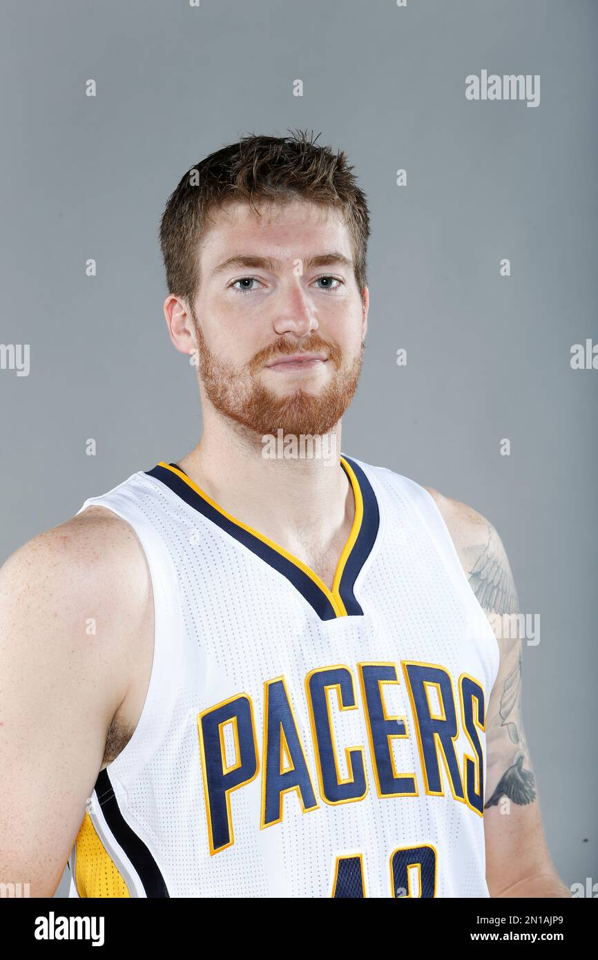 Indiana Pacers forward Shayne Whittington (42) poses for a portrait ...
