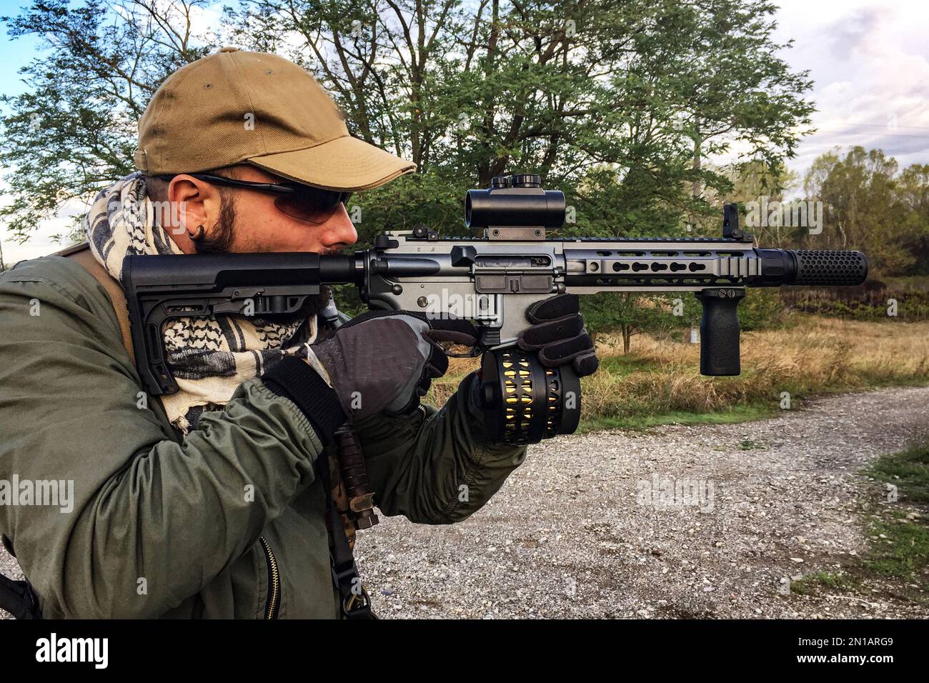 soldier selfie while he is fighting war Stock Photo - Alamy