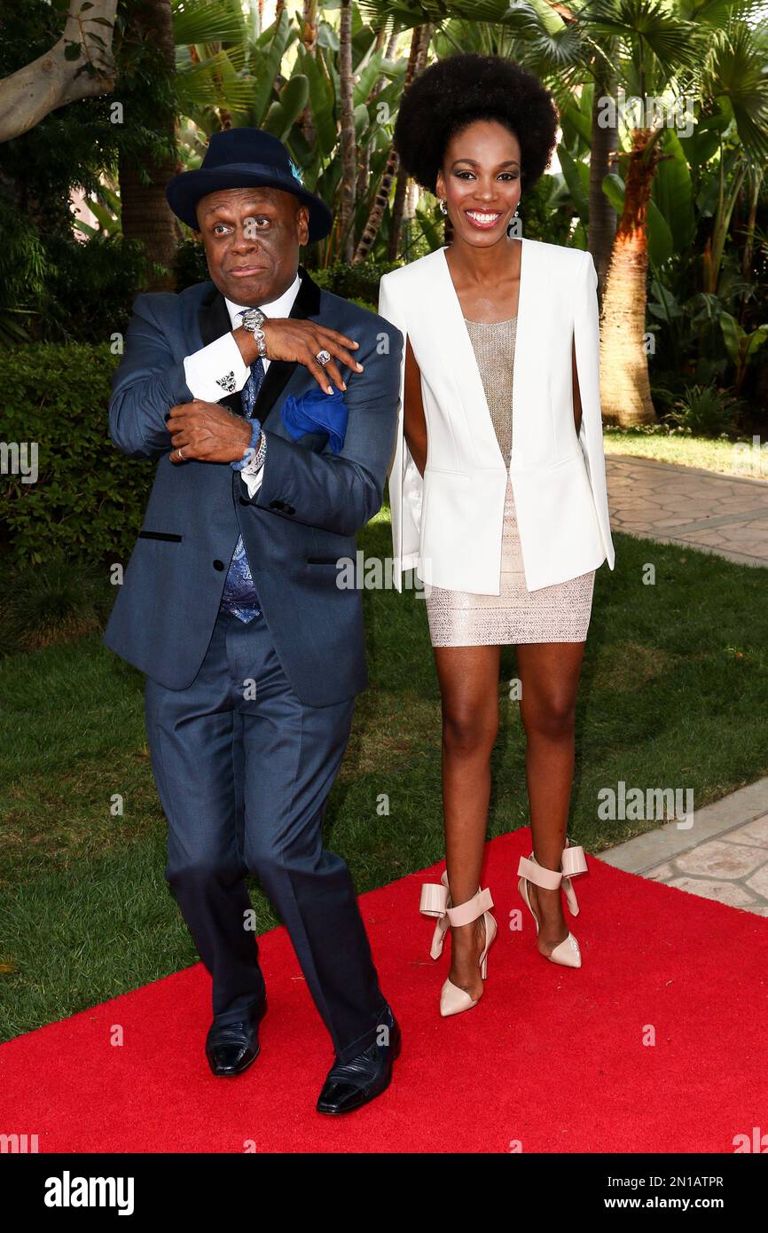 Comedian Michael Colyar, left, and Nyesha Wilson attend the 26th Annual ...