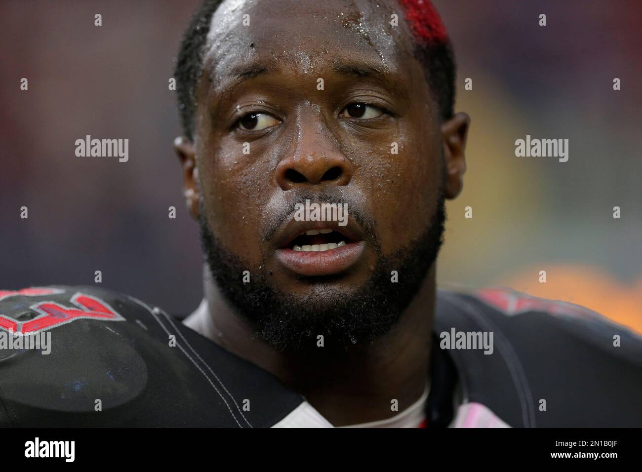 Tampa Bay Buccaneers defensive tackle Gerald McCoy is shown during the ...