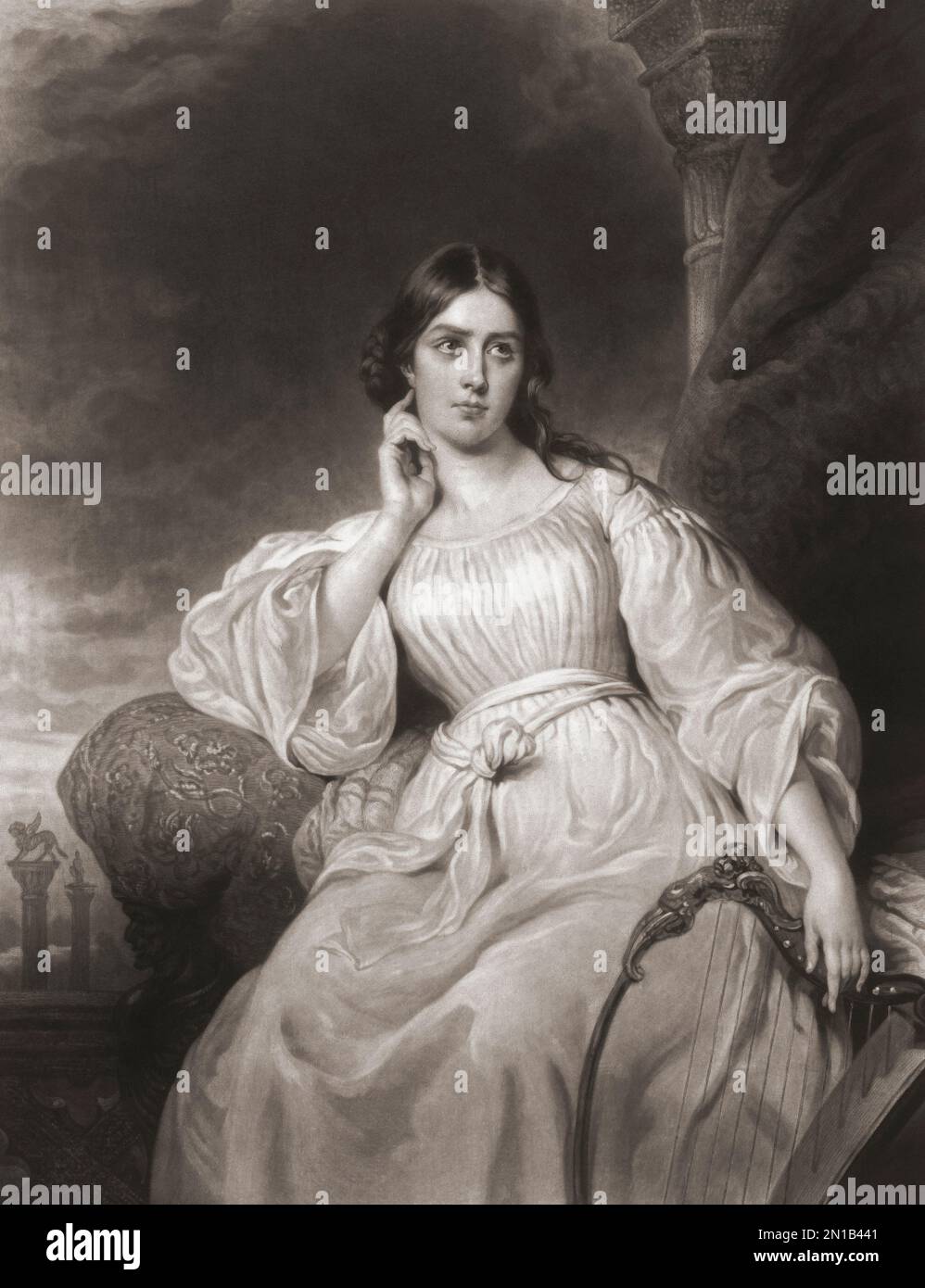 Maria Felicia Malibran, 1808 – 1836. Spanish opera singer Stock Photo ...