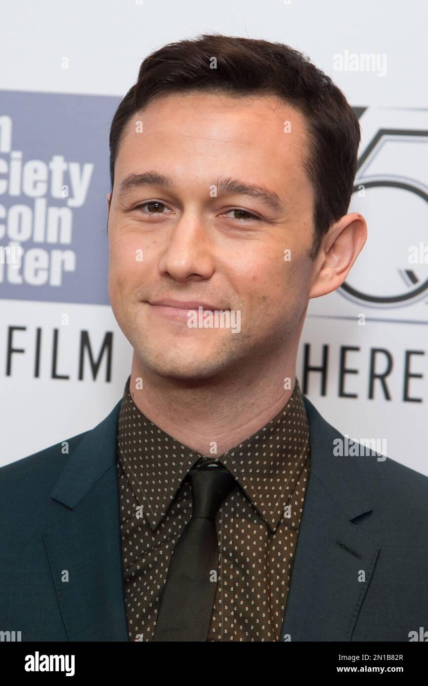 Joseph Gordon-Levitt attends the New York Film Festival opening night ...