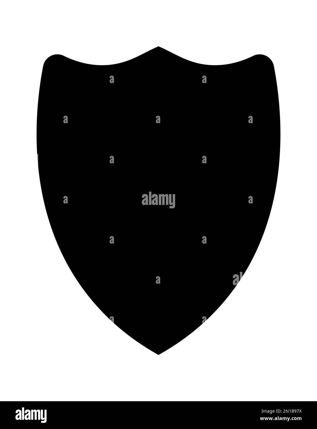 Blank Heraldic Shield Shapes