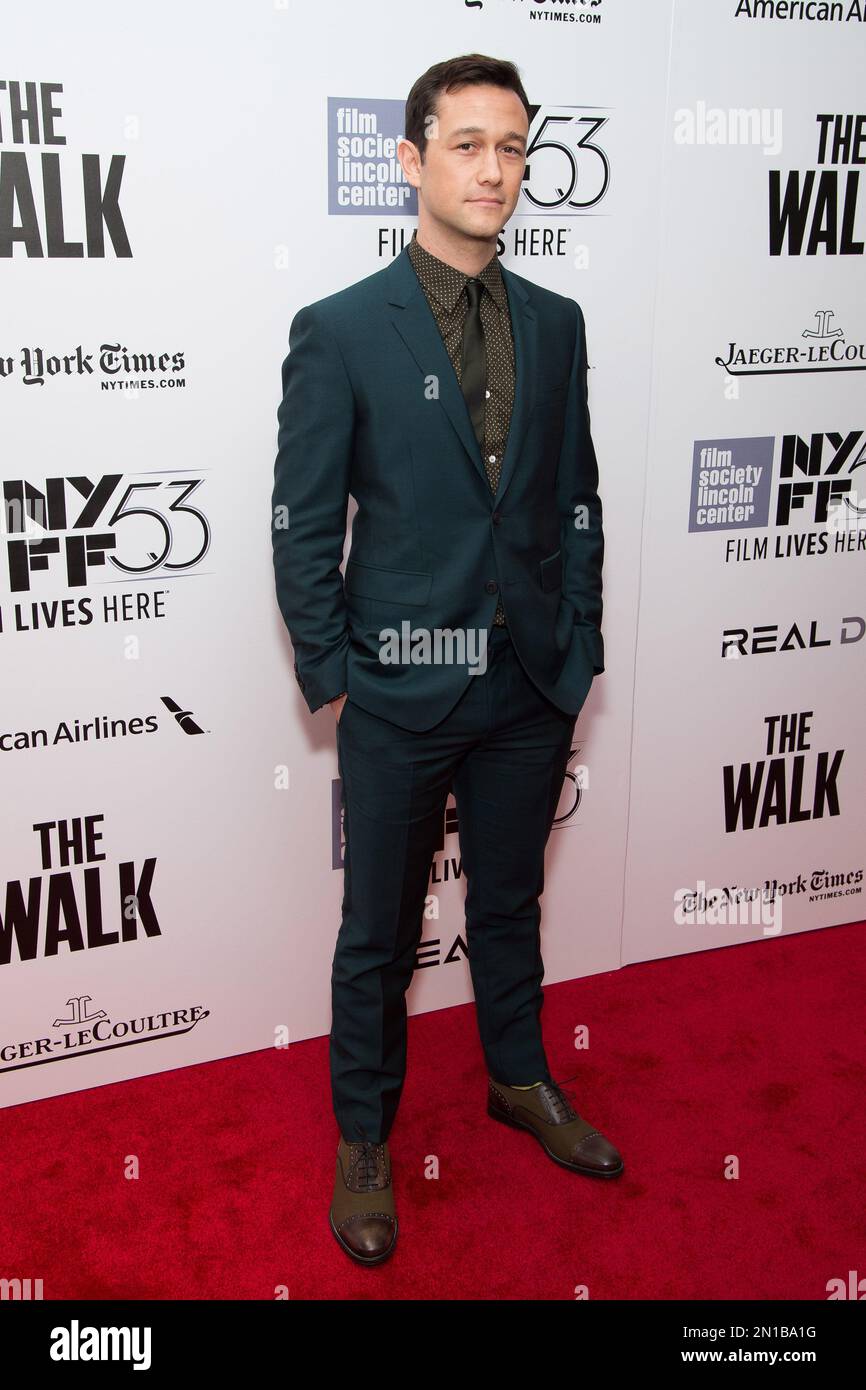 Joseph Gordon-Levitt attends the New York Film Festival opening night ...