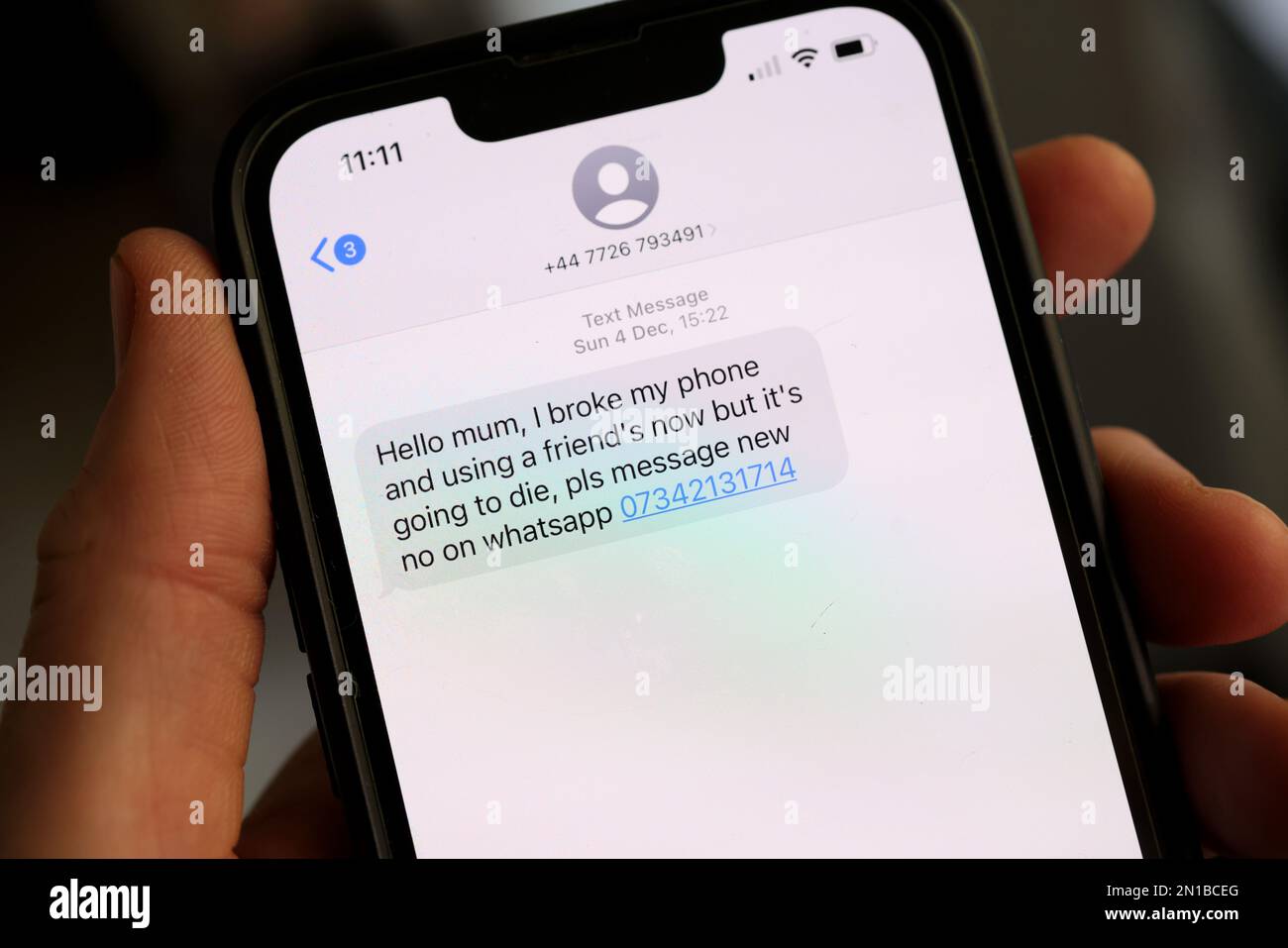 Iphone 5 Text Message Screen