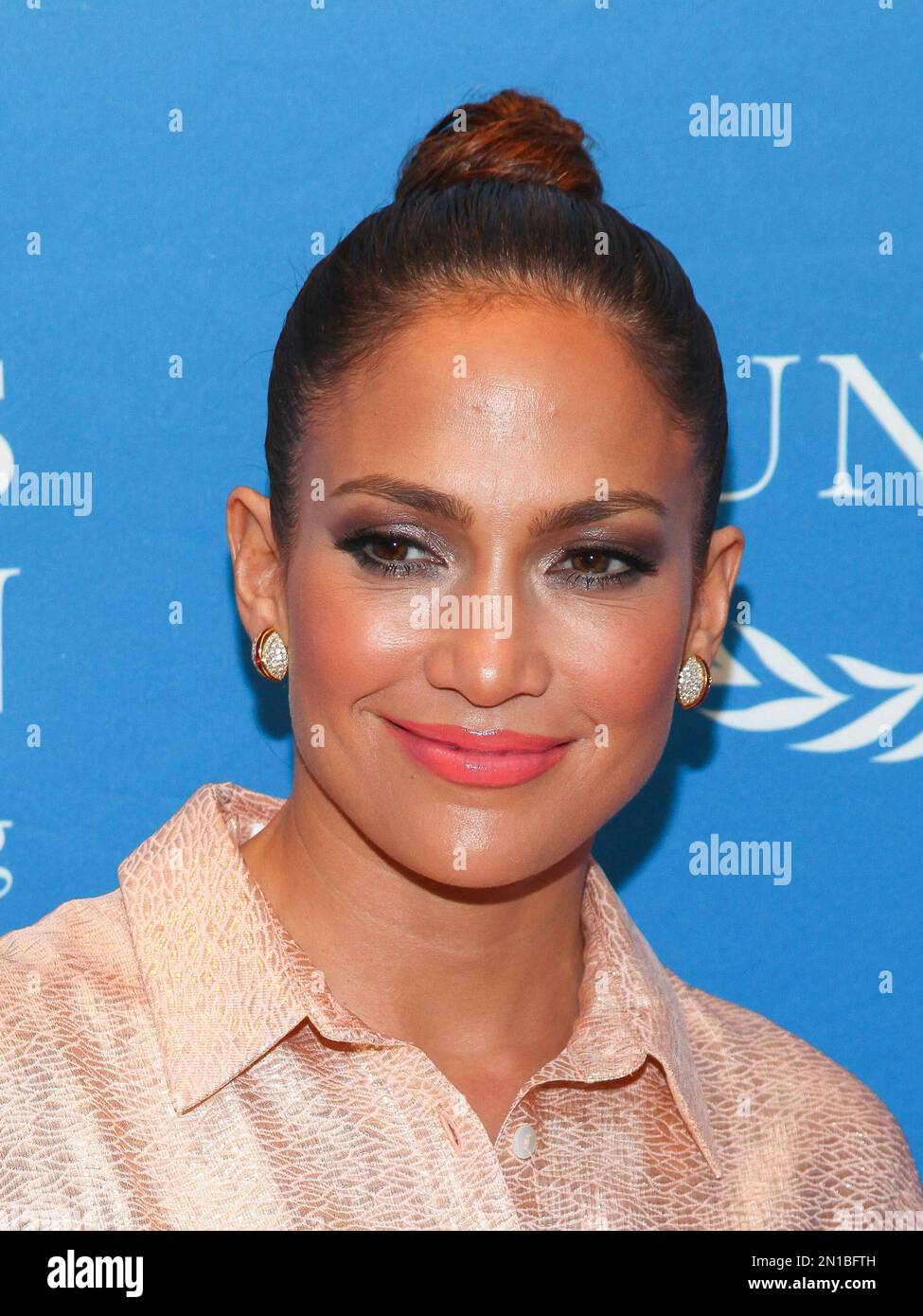 Jennifer Lopez attends a U.N. Foundation gender equality event at the ...
