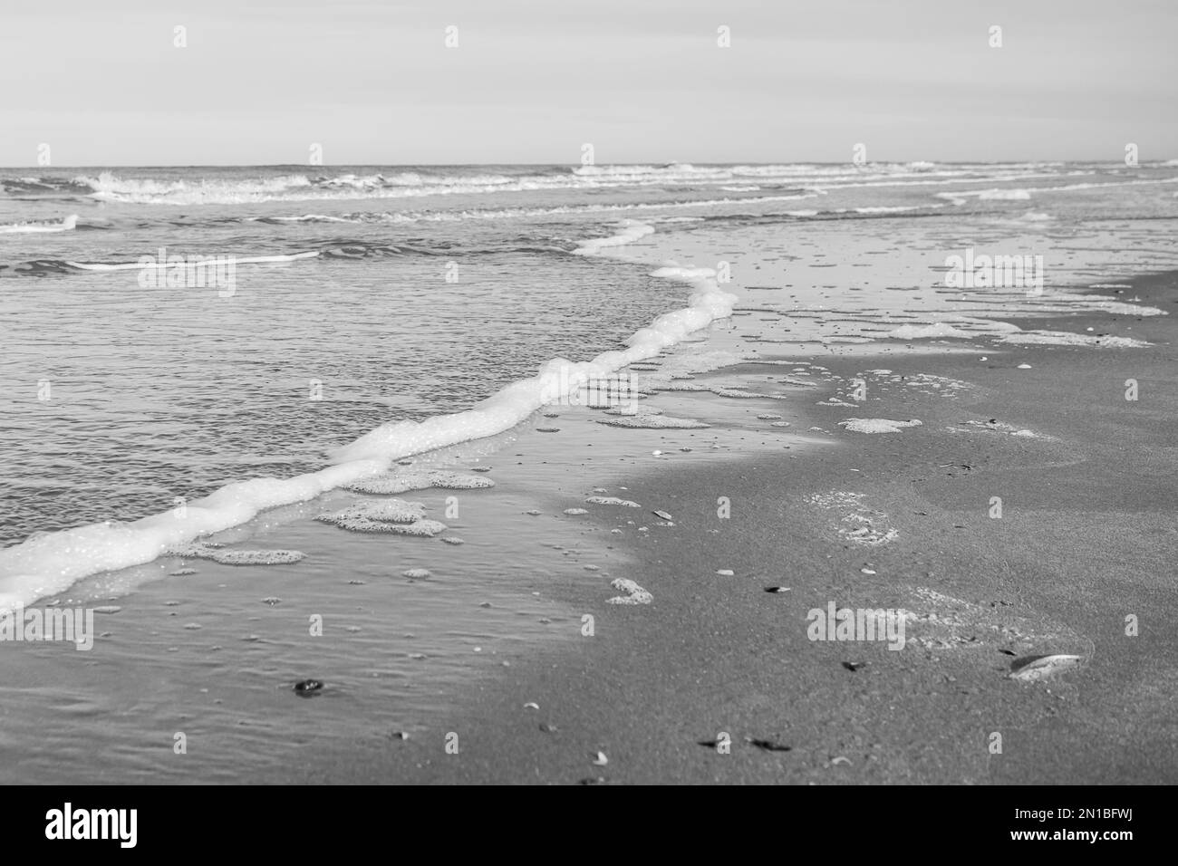 Ainsdale on sea Black and White Stock Photos & Images - Alamy