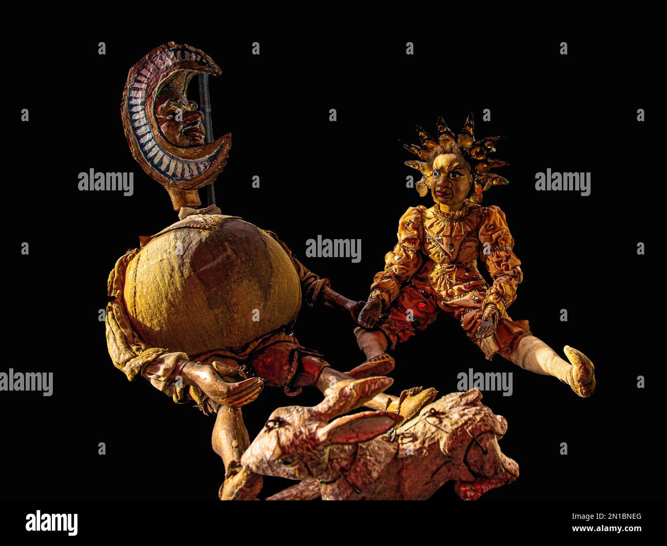Puppets of Lupi Family Stock Photo - Alamy