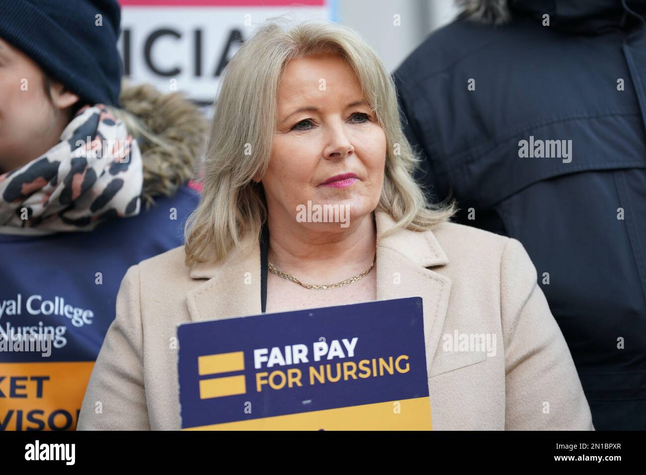 Royal College of Nursing (RCN) general secretary Pat Cullen on the ...