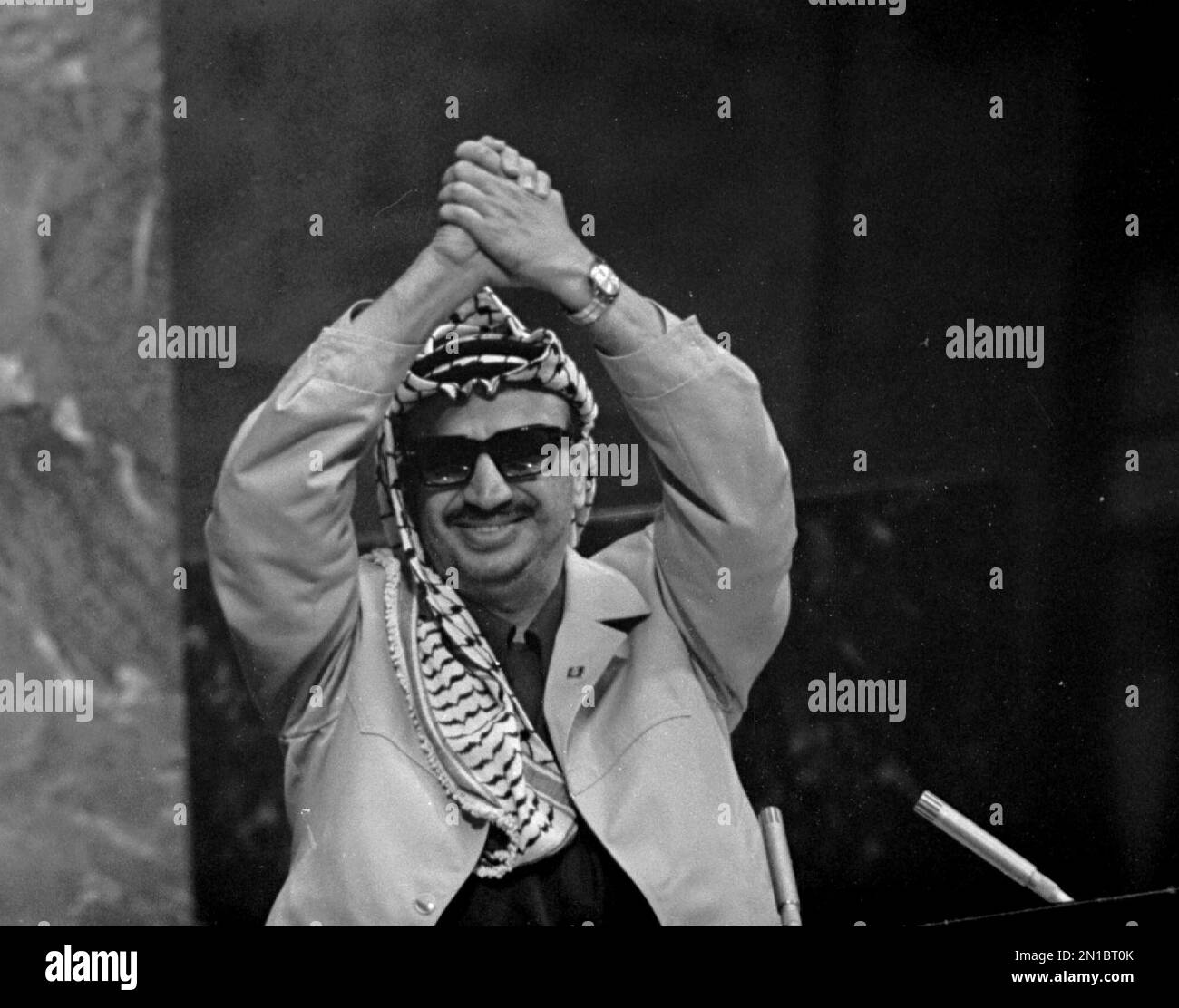 FILE - In this Nov. 13, 1974 file photo, Palestine Liberation ...