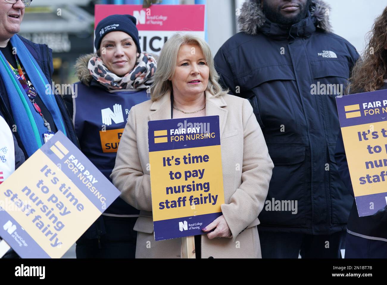 Royal College of Nursing (RCN) general secretary Pat Cullen on the ...