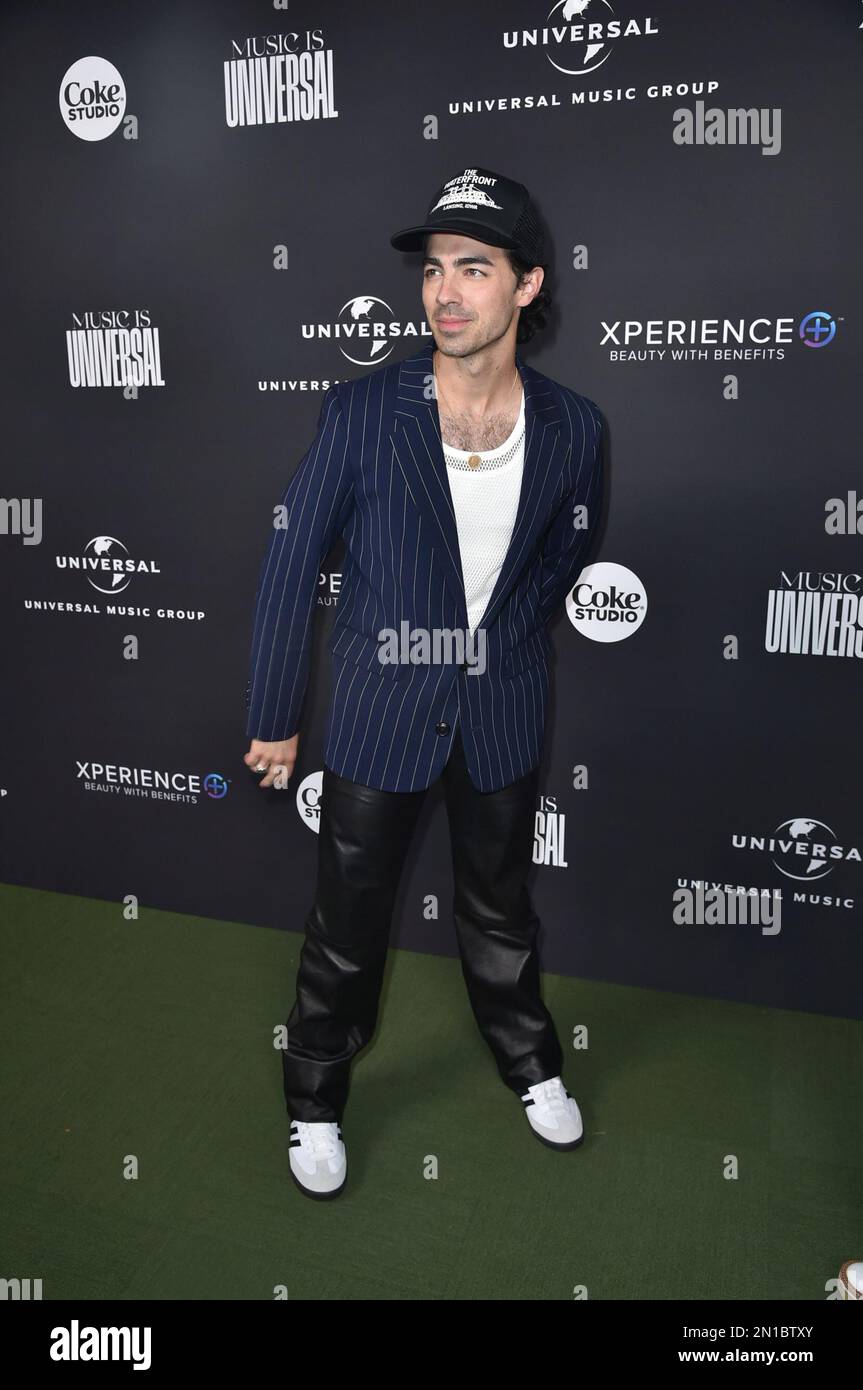 Joe Jonas arrives at the Universal Music Group Grammy After Party on ...