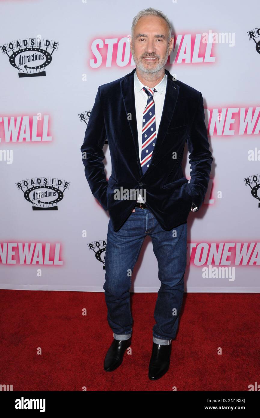 Director Roland Emmerich arrives at the LA premiere of "Stonewall" on ...