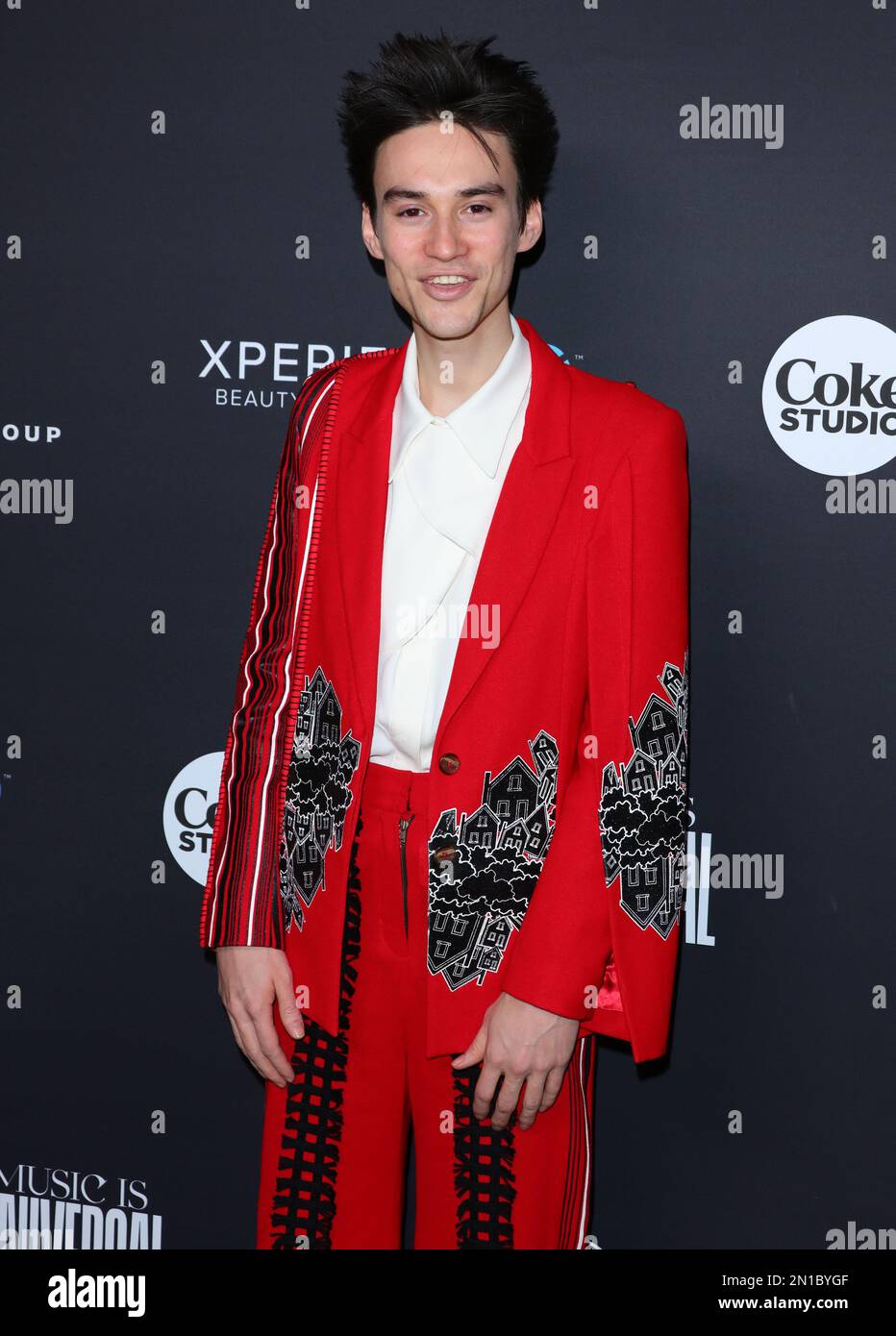 Los Angeles, USA. 06th Feb, 2023. Jacob Collier arrives at Universal ...