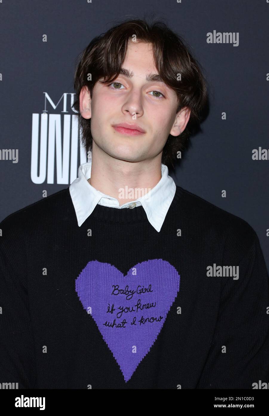Los Angeles, USA. 06th Feb, 2023. Johnny Orlando arrives at Universal ...