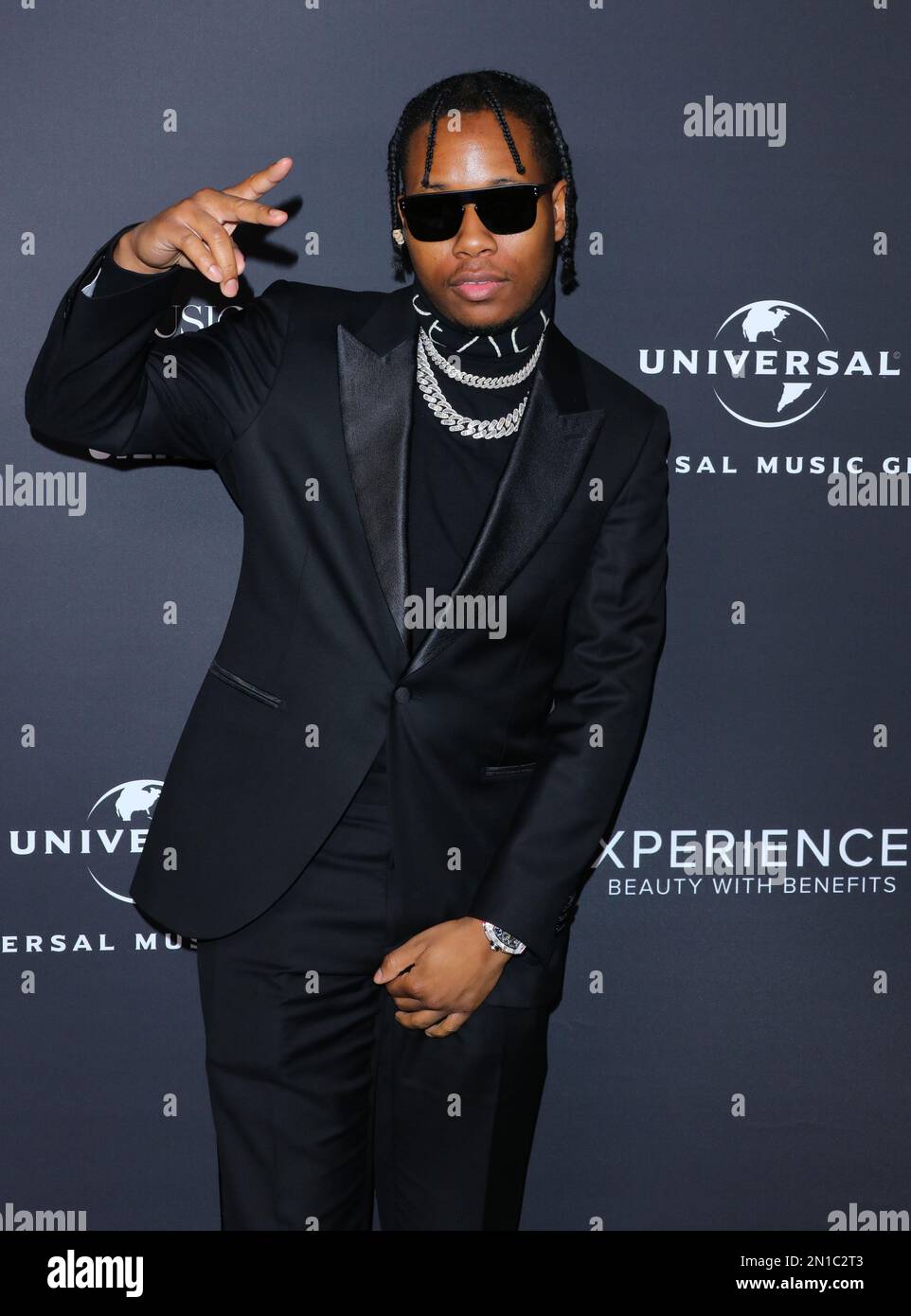 Los Angeles, USA. 06th Feb, 2023. ATL Jacob arrives at Universal Music ...