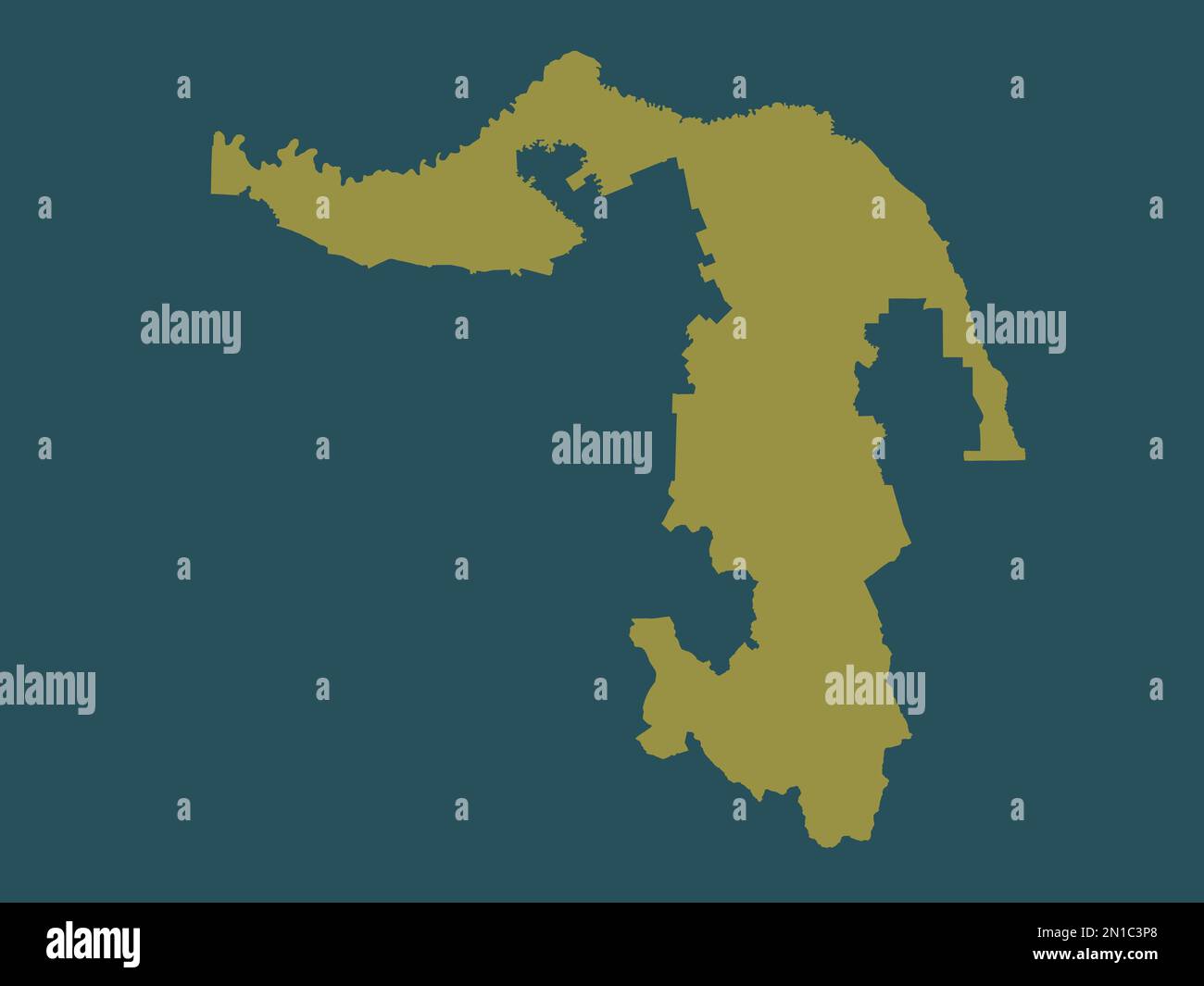 Adygey outline map hi-res stock photography and images - Alamy