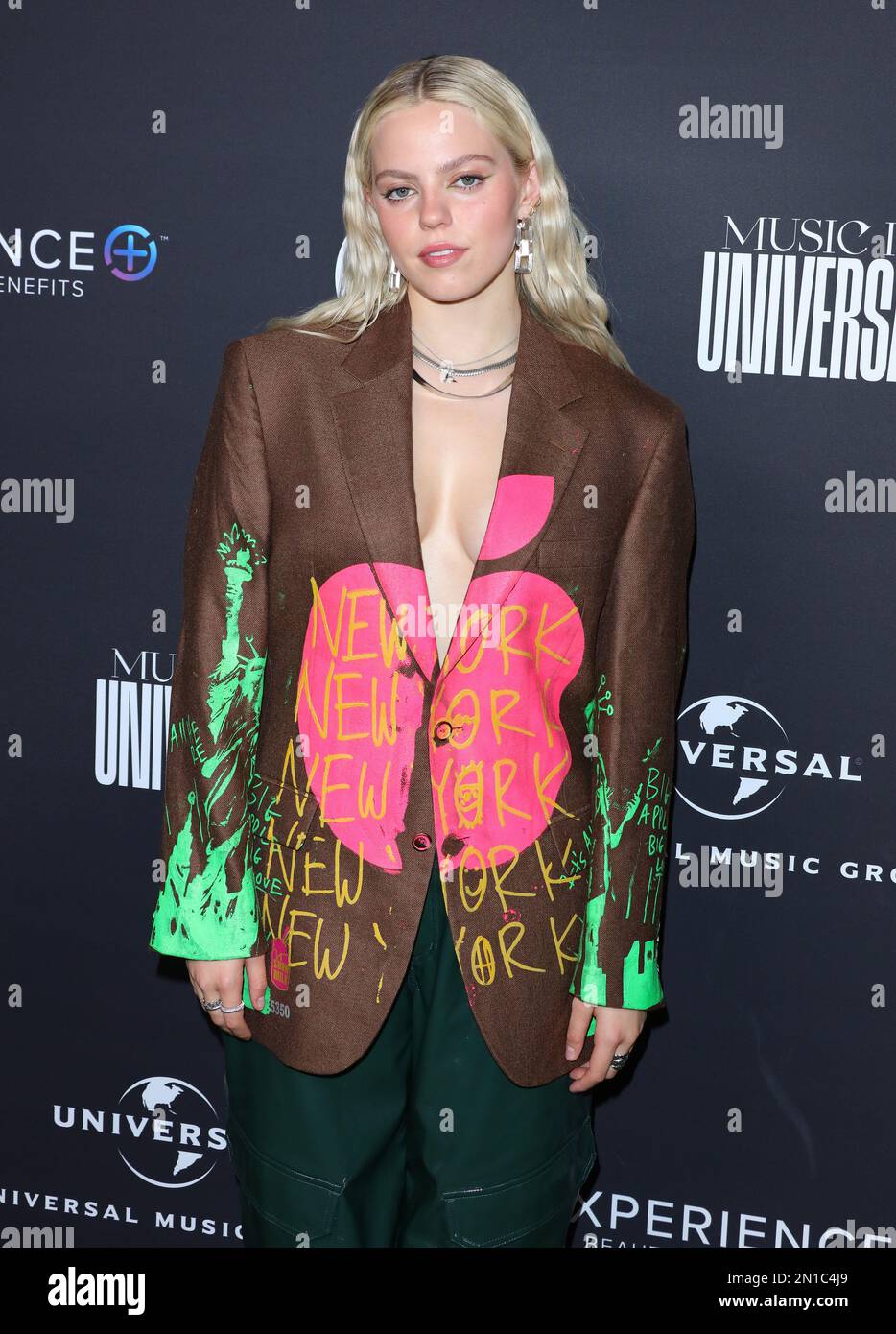 Los Angeles, USA. 06th Feb, 2023. Renee Rapp arrives at Universal Music ...