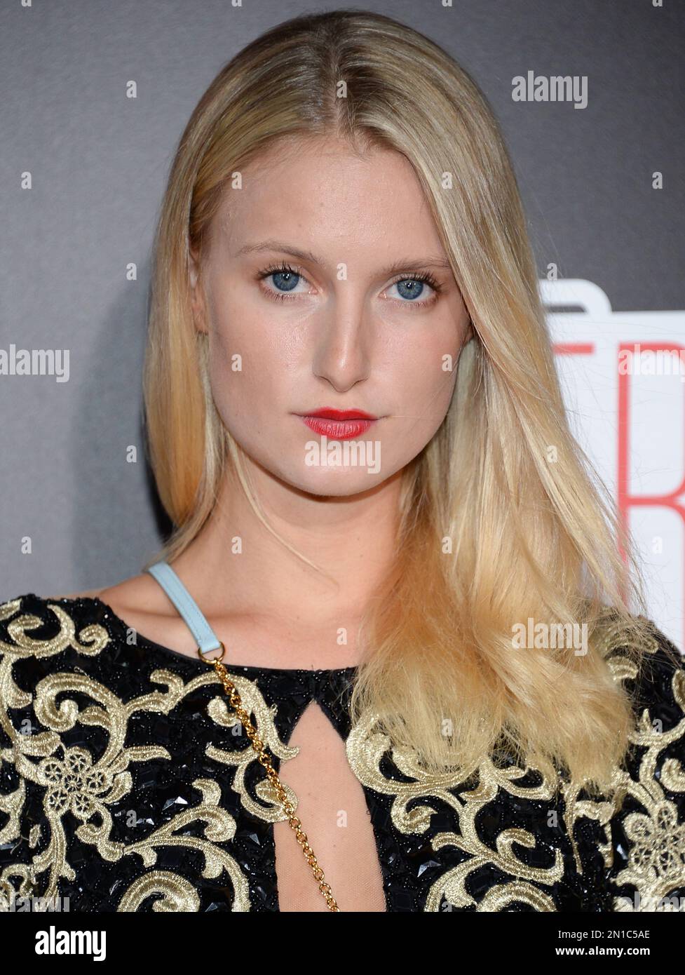 Lilly Englert attends the premiere of "The Intern" at the Ziegfeld ...