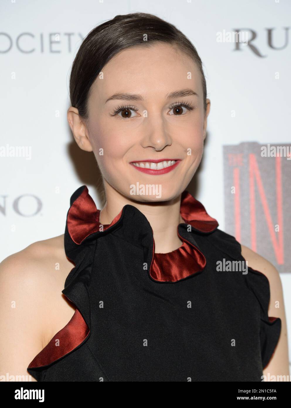 Actress Libby Woodbridge attends a special screening of "The Intern ...