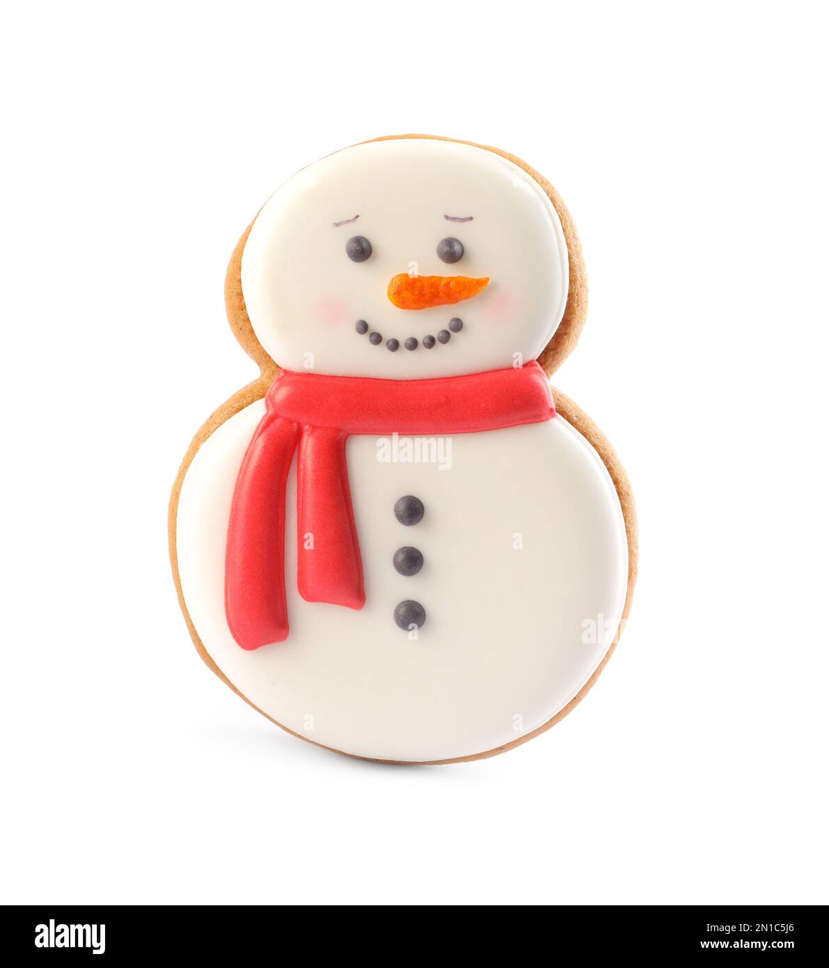 Snowman cookie Cut Out Stock Images & Pictures - Alamy