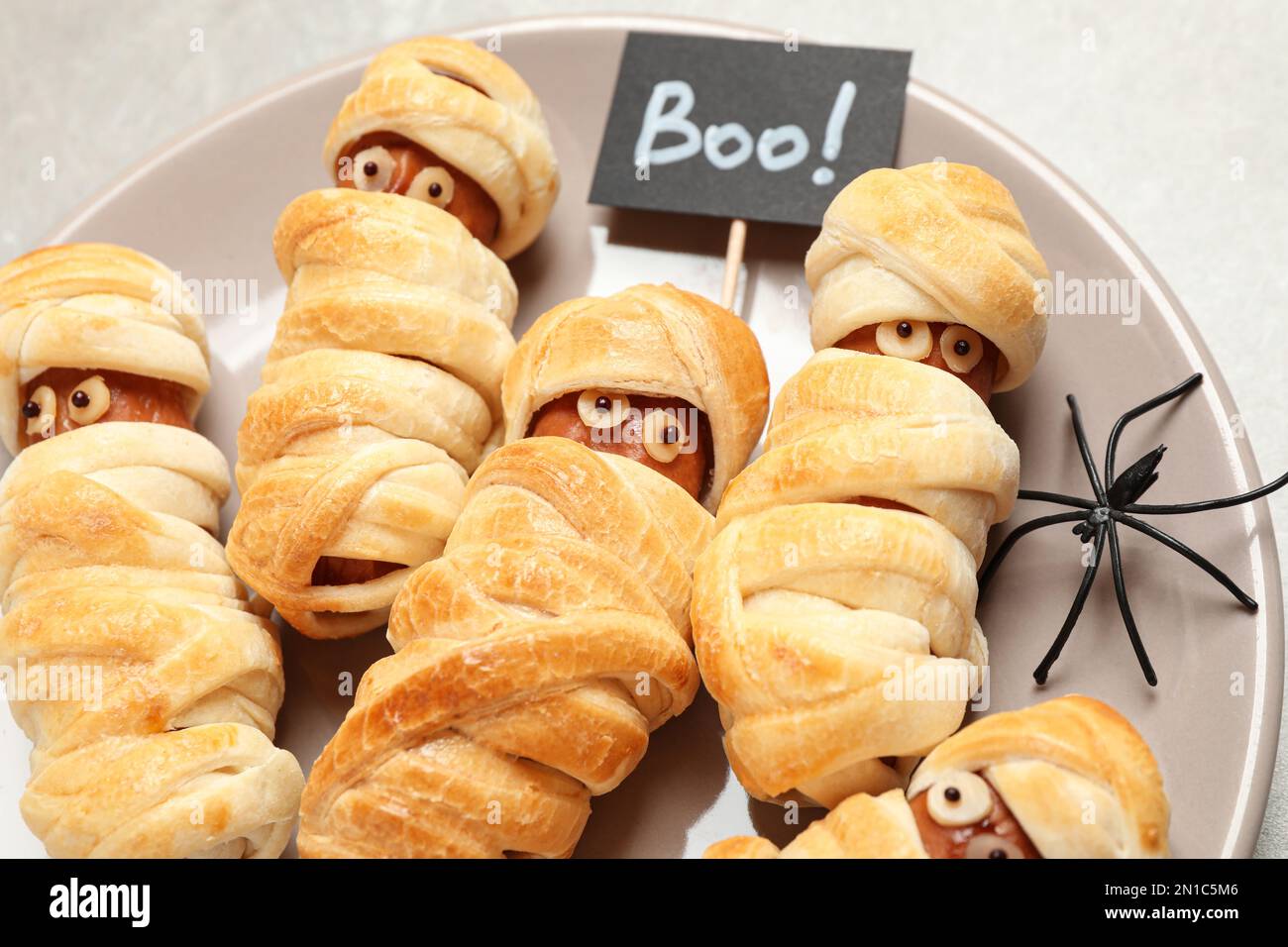 Scary sausage mummies hi-res stock photography and images - Alamy