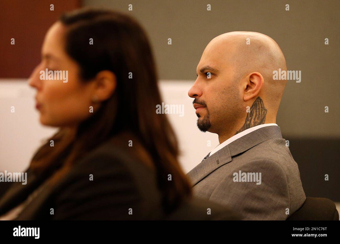 Michael Rudolph Rodriguez, right, appears in court, Tuesday, Sept. 22 ...