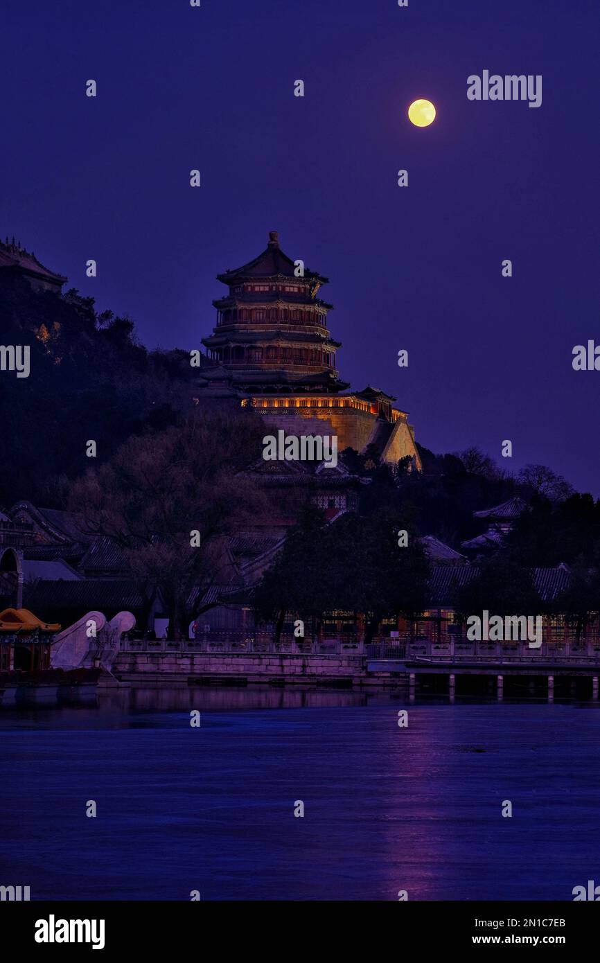 Beijing, Beijing, China. 6th Feb, 2023. On the Lantern Festival in 2023 ...