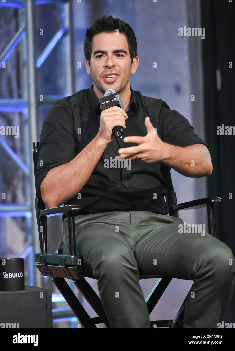 Writer/director Eli Roth participates in AOL's BUILD Speaker Series to ...
