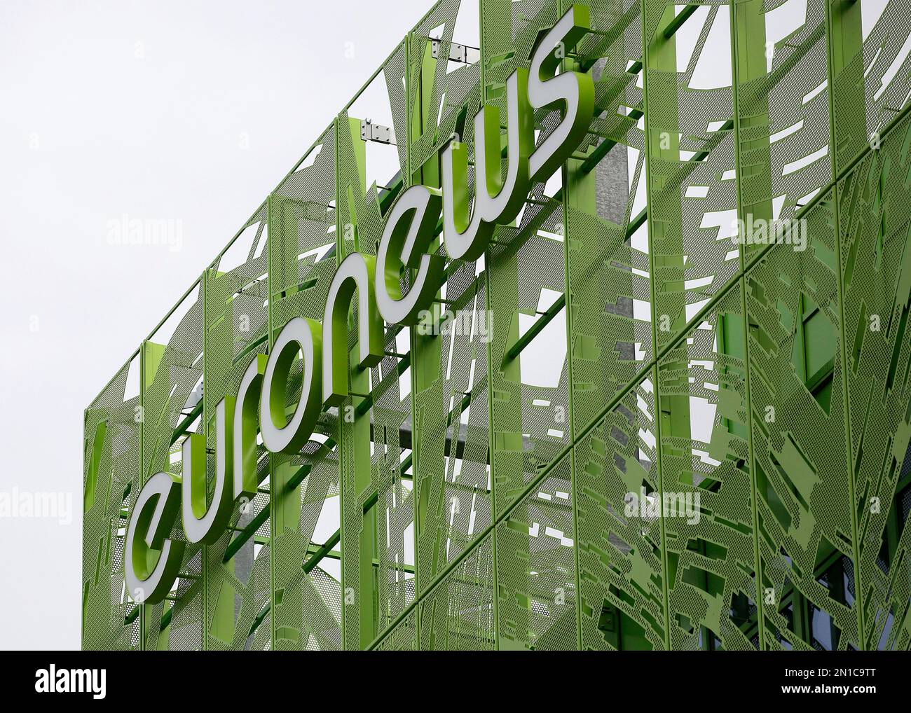 The new headquarters of Euronews television, the multilingual European ...