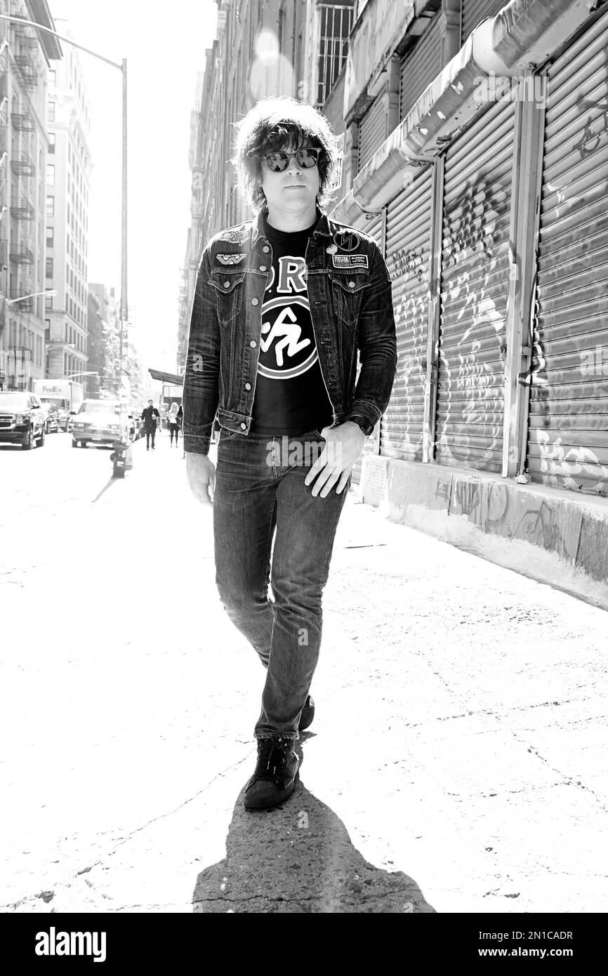 Ryan Adams poses for a portrait in New York on Sept 17, 2015. (Photo by ...