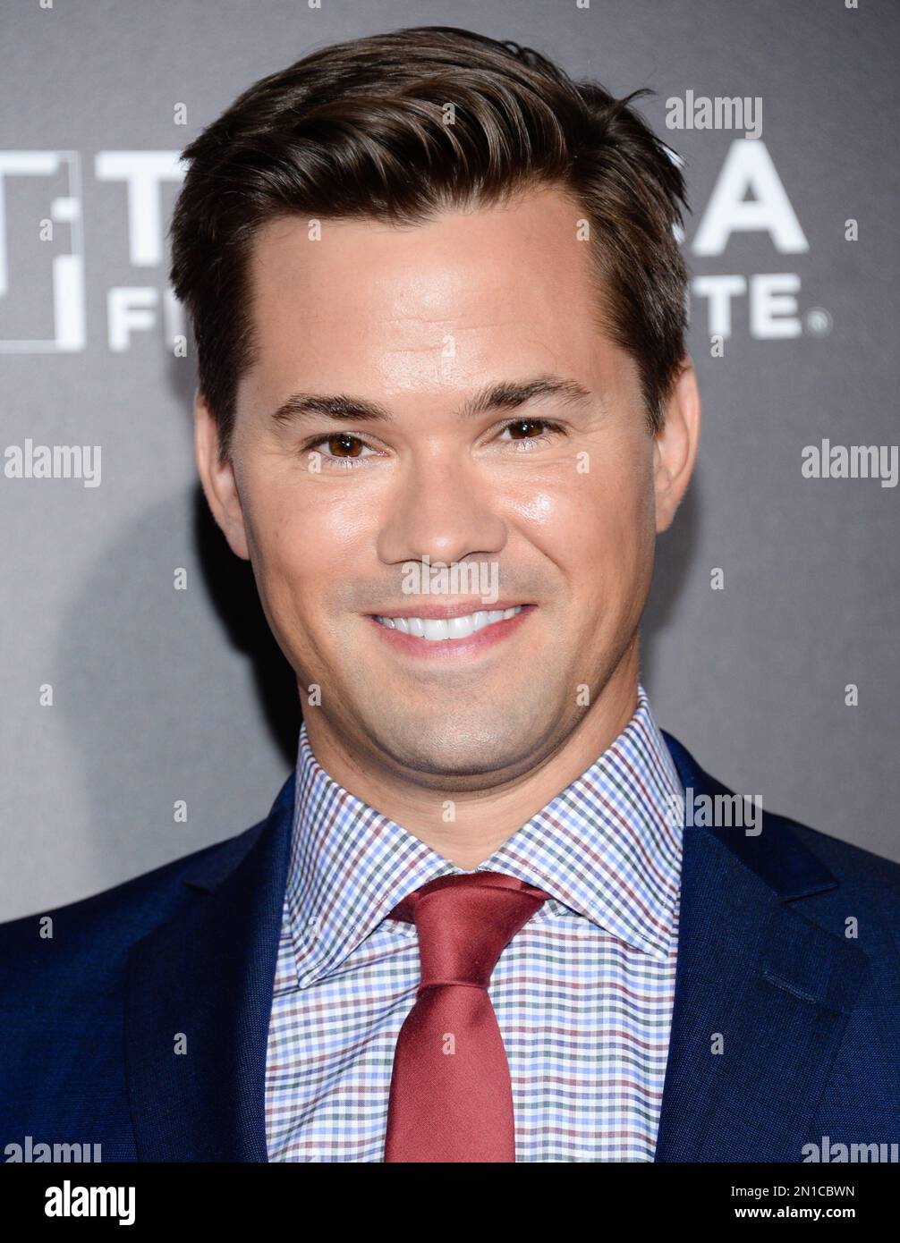 Andrew Rannells attends the premiere of "The Intern" at the Ziegfeld ...
