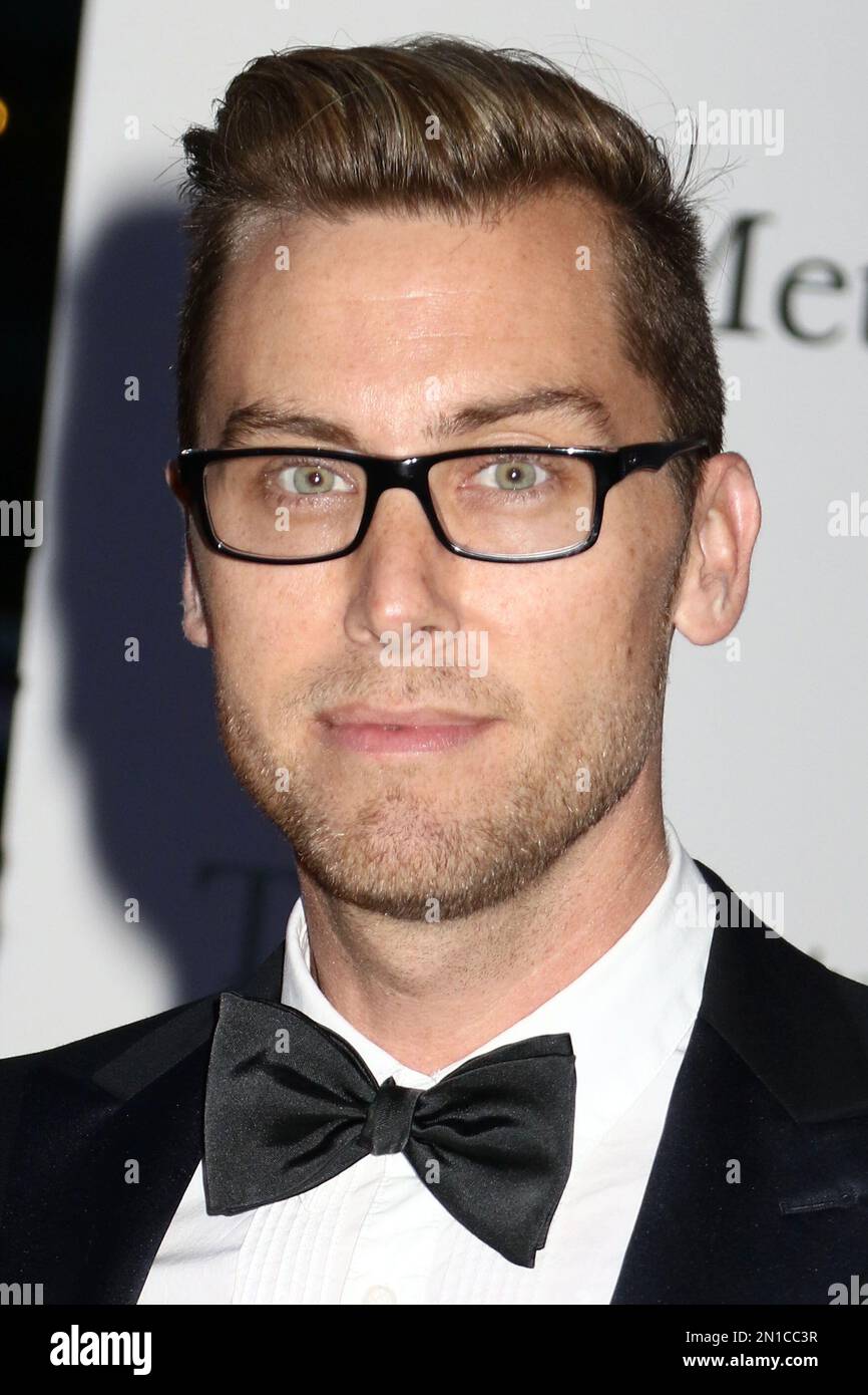 Lance Bass attends the Metropolitan Opera season opening night of Verdi ...