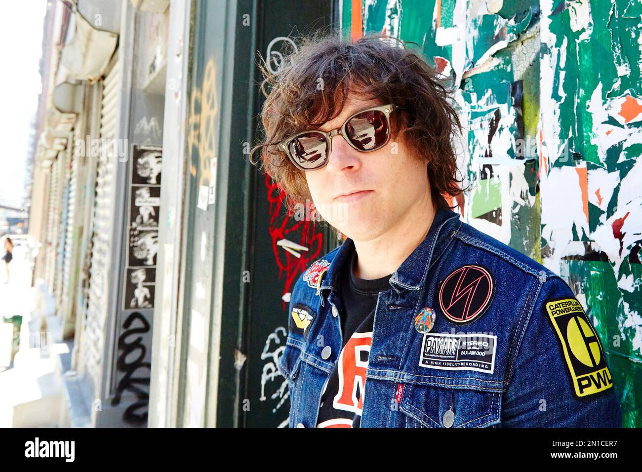 Ryan Adams poses for a portrait in New York on Sept 17, 2015. (Photo by ...